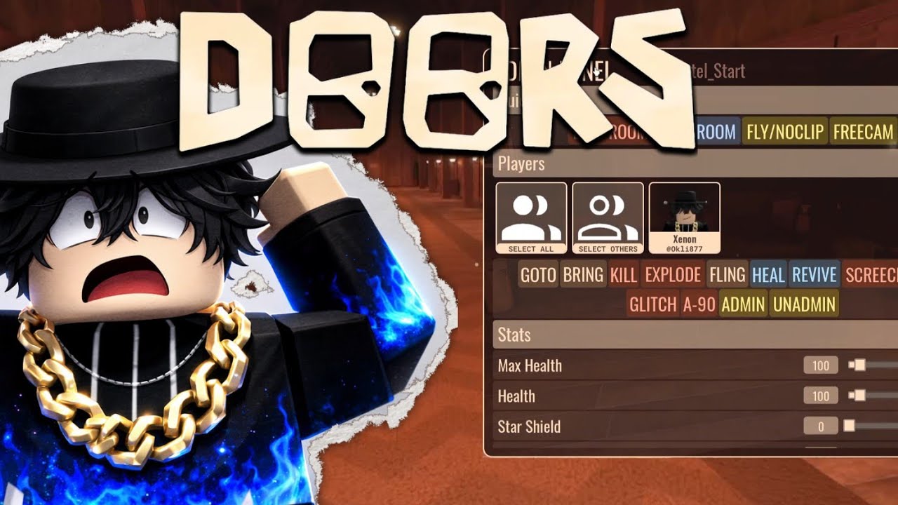 J'ai eu l'admin panel de DOORS complètement GRATUITEMENT !! - YouTube