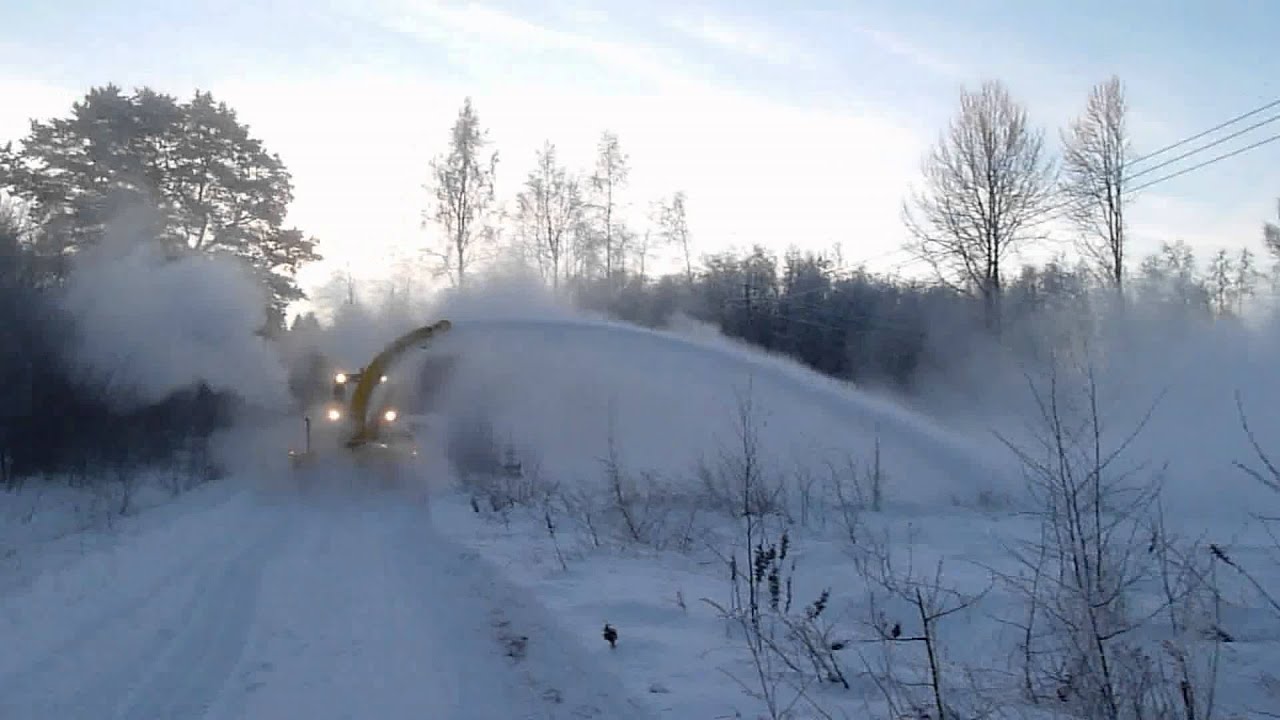 Arctic Machine Oy - AM 2500 snow loader 2 - YouTube