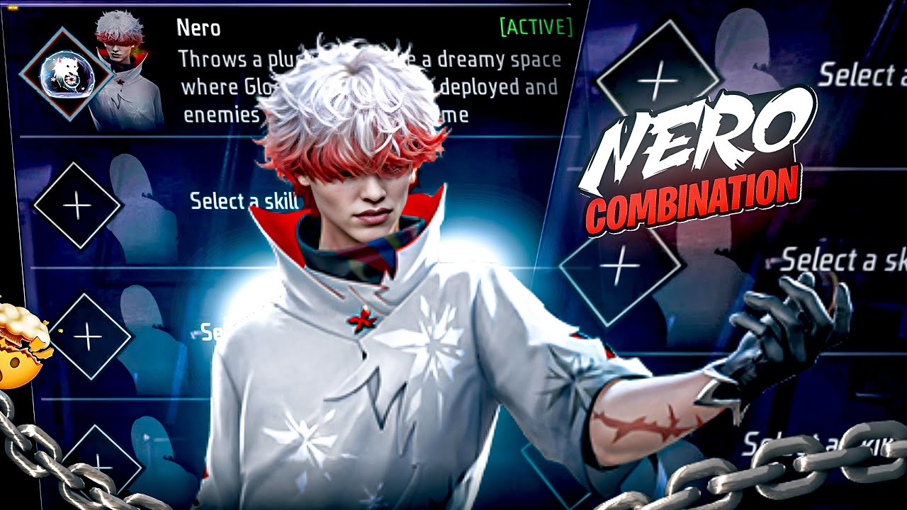 TOP 3 NERO Character COMBINATION for BR & CS Rank 🥶 Best Character ...
