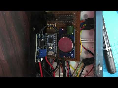 DIY LED digital clock using STM8 mcu and DS3231 RTC - YouTube