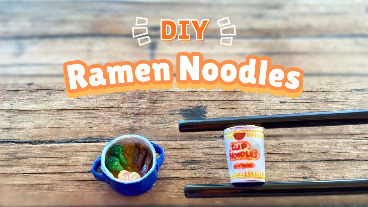 Making Miniature Ramen + Cup Noodle | Tiny Food - YouTube