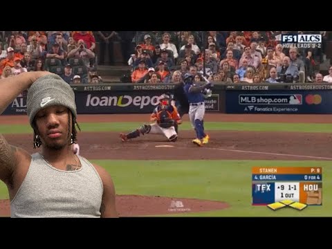️ TjDaKid Reacts TO Texas Rangers vs Houston Astros ALCS Game 6/20/23 ...