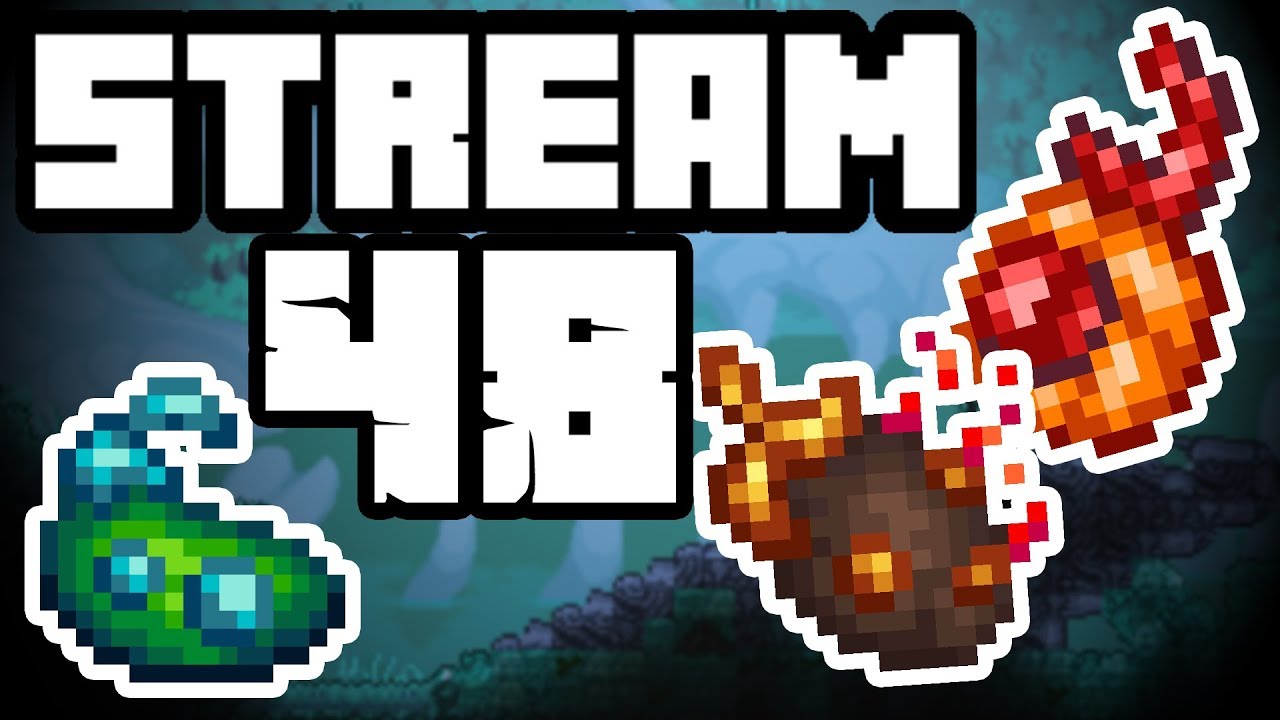 Terraria 1.3.5 Modded Livestream Ep.48 (MAX HEALTH AND MANA UPGRADES ...