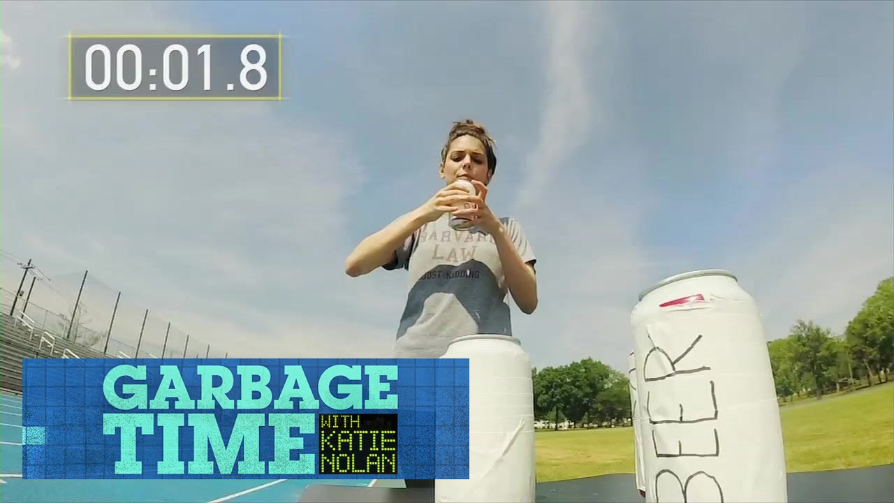 Katie Nolan Beer Mile Youtube