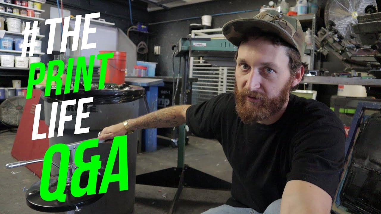 The Best way to patch Pinholes in your screen print frame. - YouTube