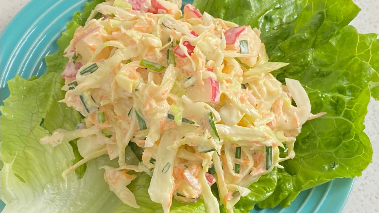 How to make Coleslaw Salad || Special Recipe - YouTube