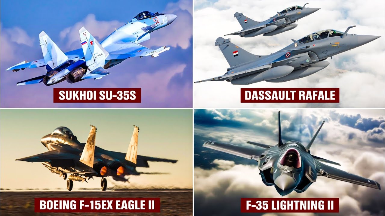 "Who’s the King of the Skies in 2025? Top Fighter Jets Revealed!" # ...