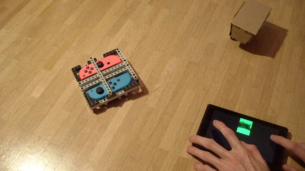 Labo-like remote vehicle with Nintendo Switch Joy-Cons and Homebrew [HD ...