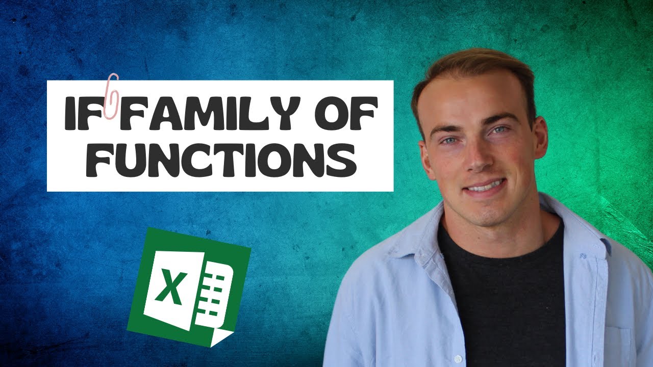 7. Excel IF Family of Functions - YouTube