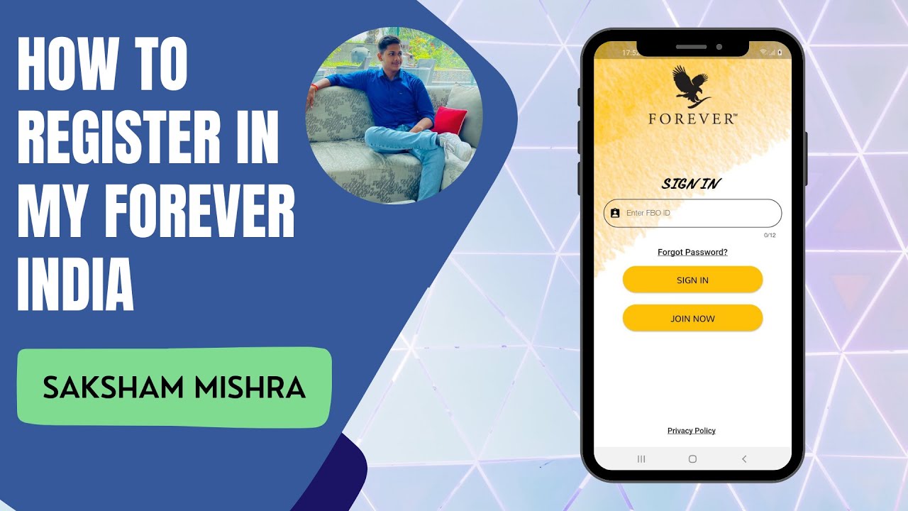 How to register in My Forever India App l FLP India l Forever Living ...