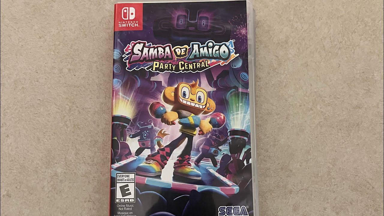 Unboxing Samba de Amigo: Party Central - Nintendo Switch - YouTube