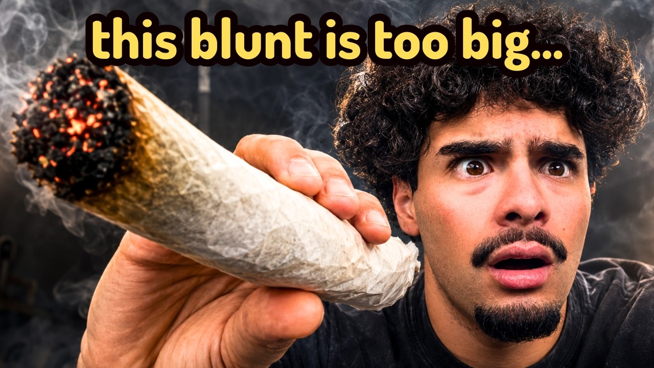 HOW LONG DOES IT TAKE TO OVERDOSE WITH THE WORLDS LARGEST BLUNT - YouTube