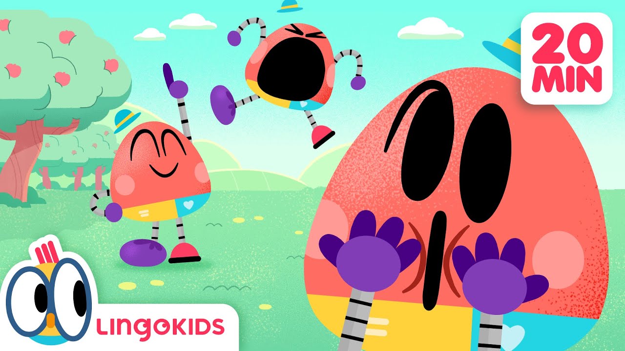 Welcome to BABY BOT'S BACKYARD Tales 🌳 Lingokids Cartoons - YouTube