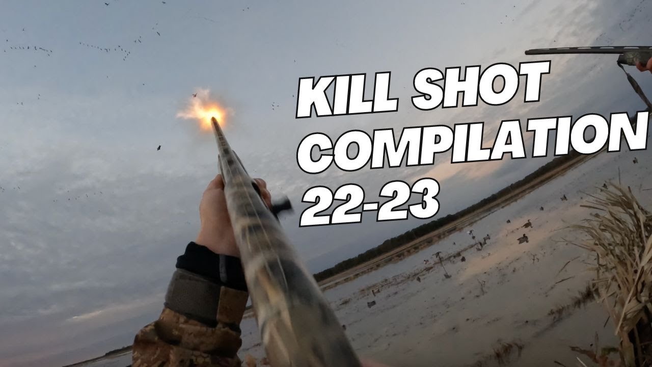 Hunting Kill Shot Compilation | 2022-2023 Waterfowl - YouTube