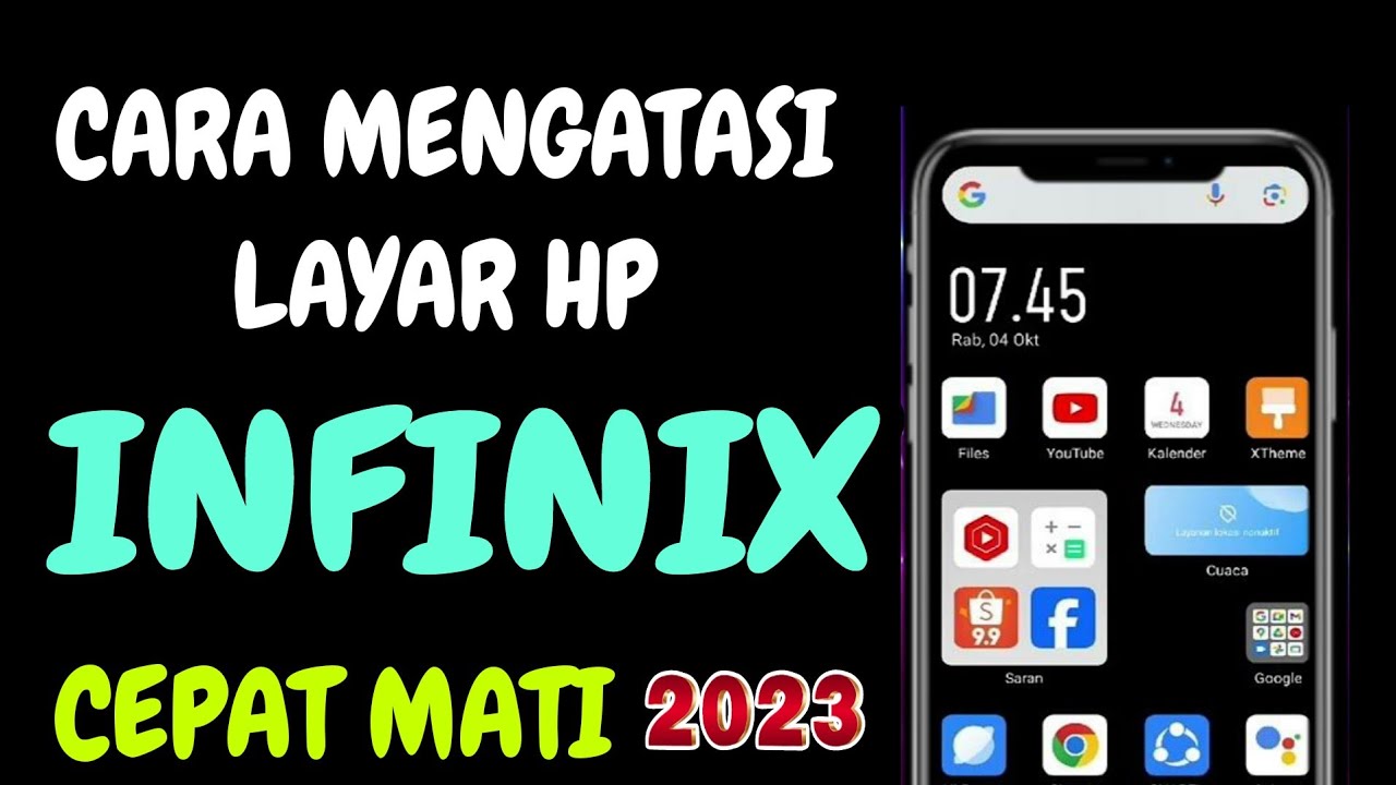 Cara Mengatasi Layar Hp Infinix Cepat Mati | 100% Berhasil - YouTube
