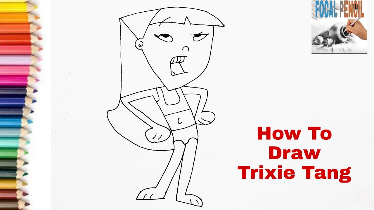 Learn How To Draw Trixie Tang - YouTube