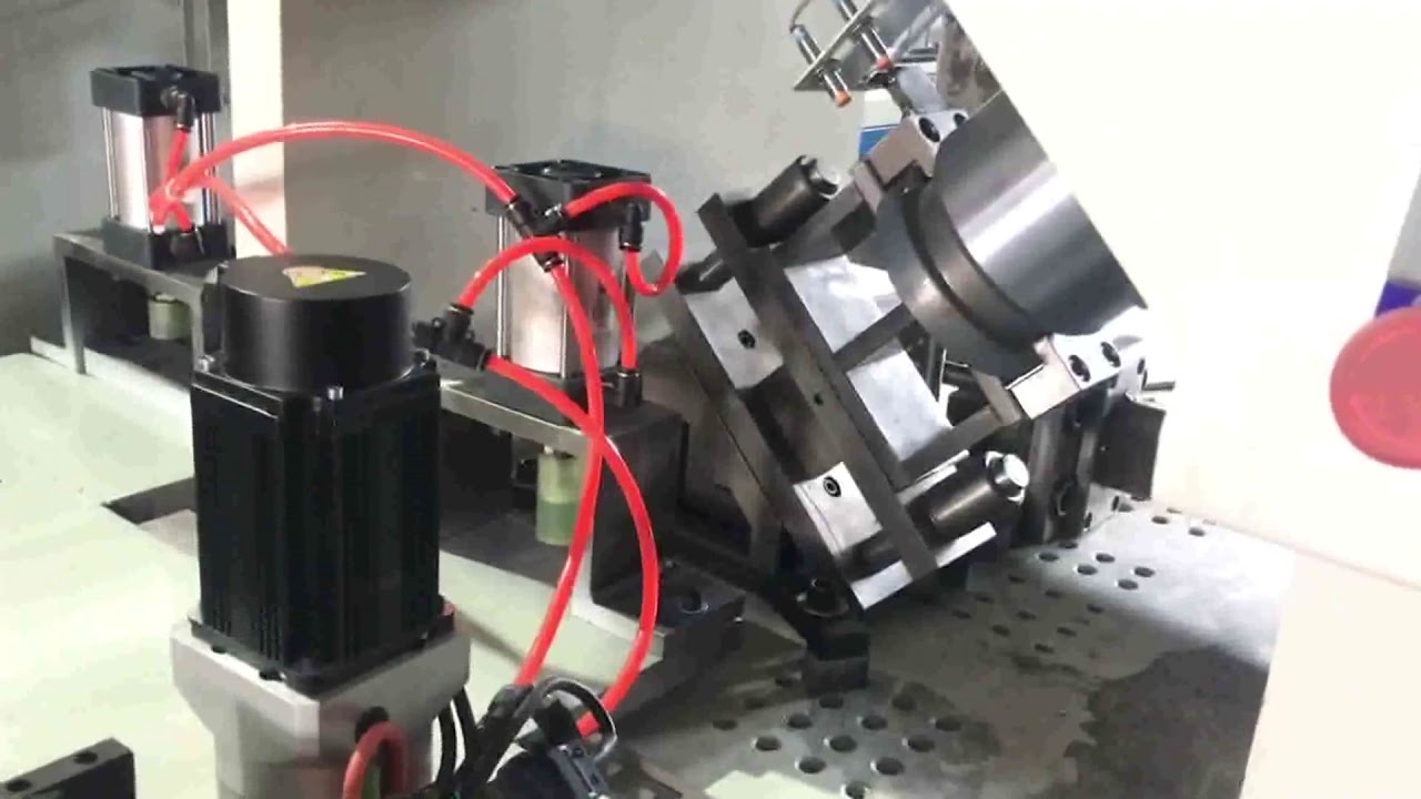 CNC Automatic Angle Steel Hydraulic Punching Cutting Machine - YouTube