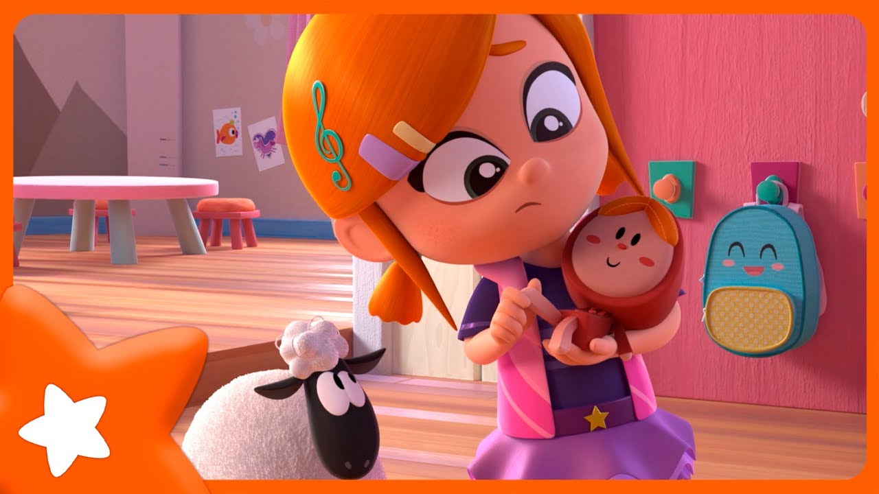 Miss Polly Had a Dolly | Baby Songs with Lea and Pop 🌈 Kids Songs - YouTube