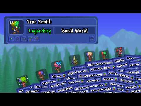 Can you beat all 43 Terraria Special AND Secret Seeds at the same time?