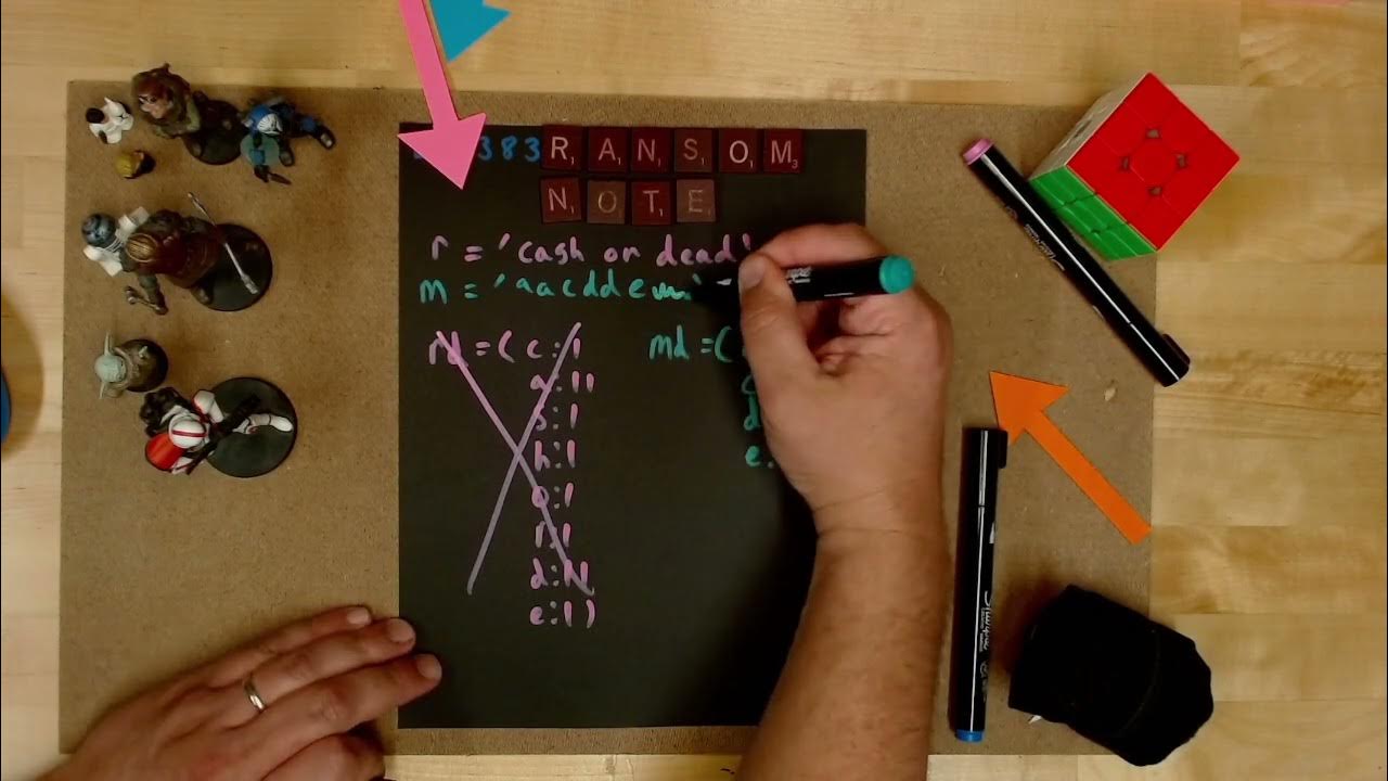 Leetcode 383 Ransom Note Youtube