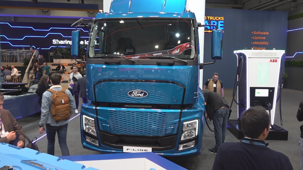 Ford Trucks F-Line-E Electric Lorry Truck (2025) Exterior and Interior ...
