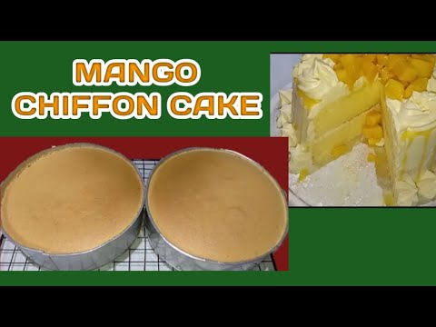 yummy nito guys MANGO CHIFFON CAKE - YouTube