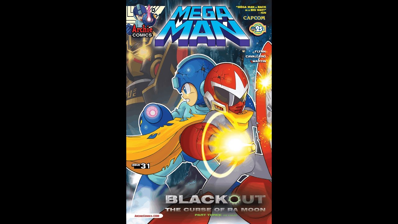 Mega Man Comic Issue 31: "Curse of Ra Moon" Part 3 [The Eve of Battle ...