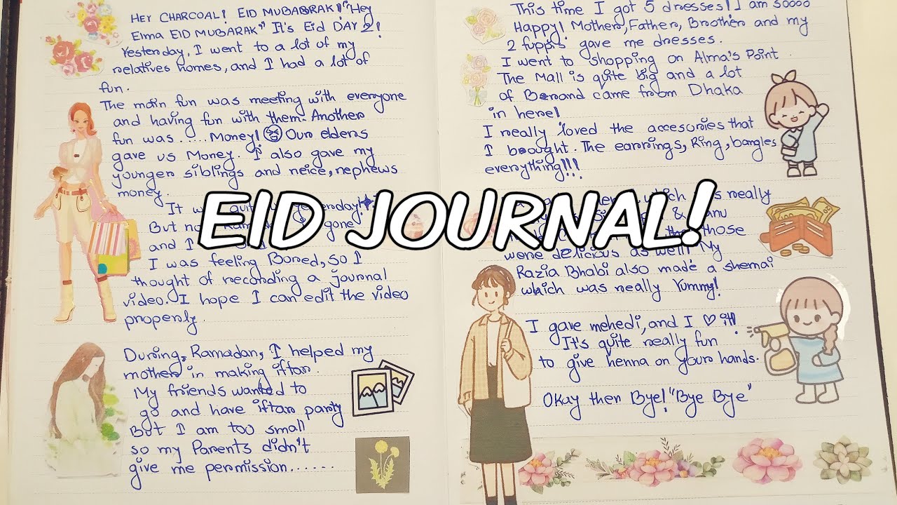 Eid Journal! - YouTube