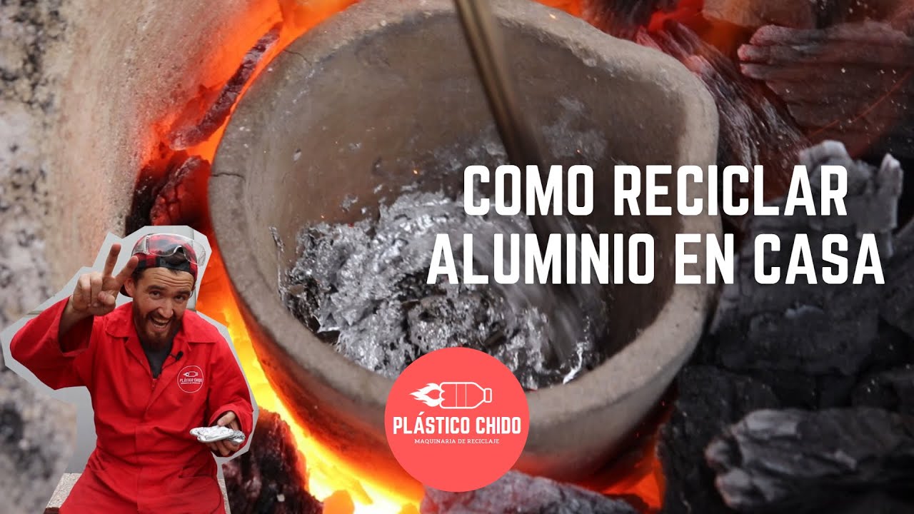 Como reciclar aluminio en casa - YouTube