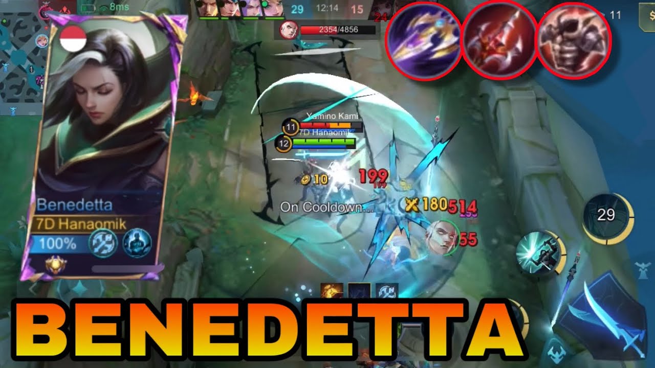 Combo Freeze Benedetta is unstoppable! | Top 1 Build | Mobile legends ...