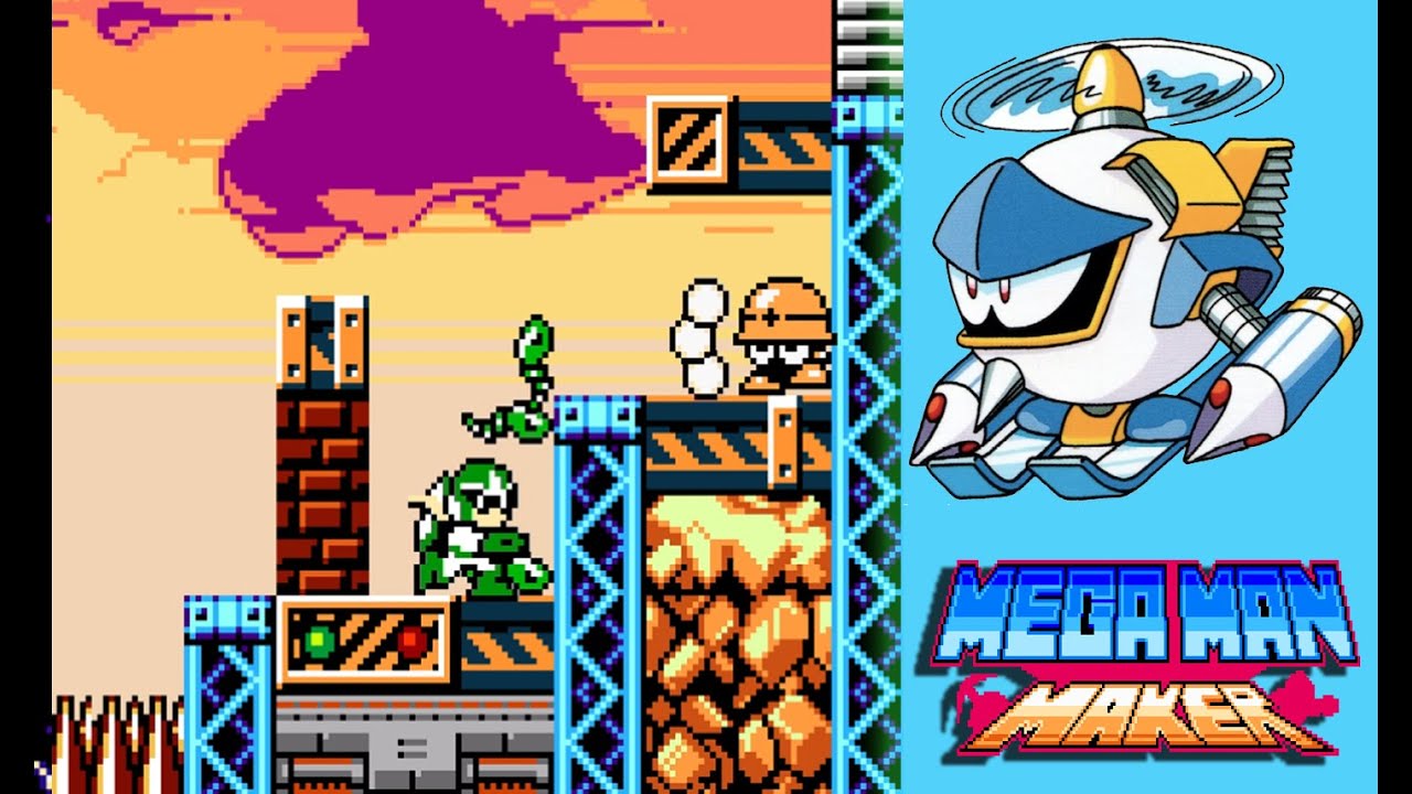 Mega Man Maker - Alpine Arsenal - Weapons base - YouTube