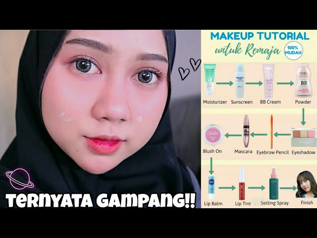 Tutorial Makeup Natural Remaja | Saubhaya Makeup