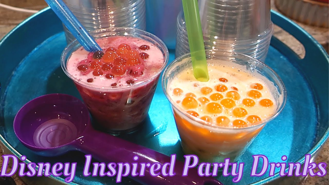 DISNEY INSPIRED DRINKS AT HOME | COPYCAT NIGHT BLOSSOM & PANDORA ...