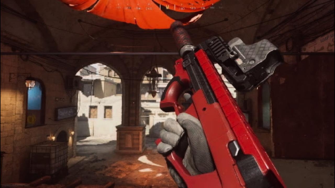 Call of Duty Modern Warfare/Warzone P90 Ruby Rampage Showcase (Gold ...