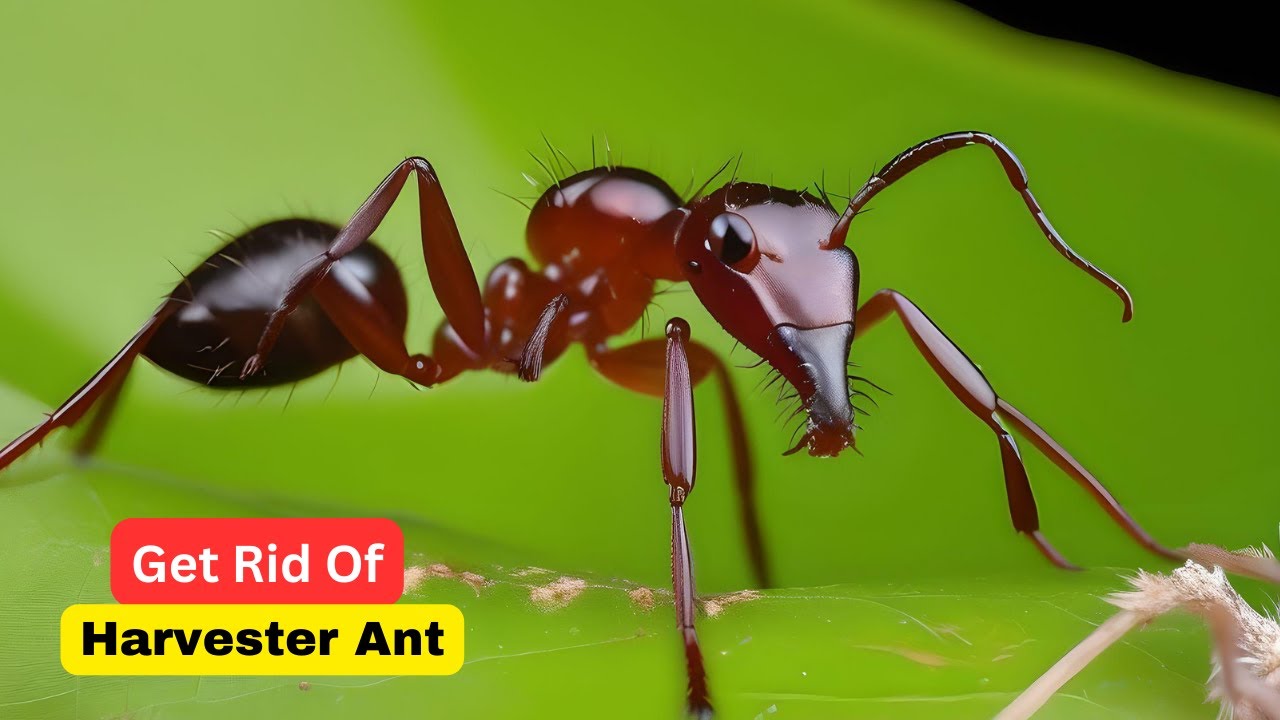 How to Get Rid Of Harvester Ants I Harvester Ants I - YouTube