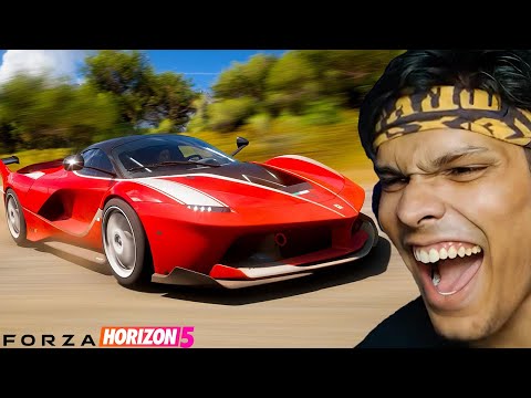 MY FERRARI IS SOOO FAAAST (Forza Horizon 5)