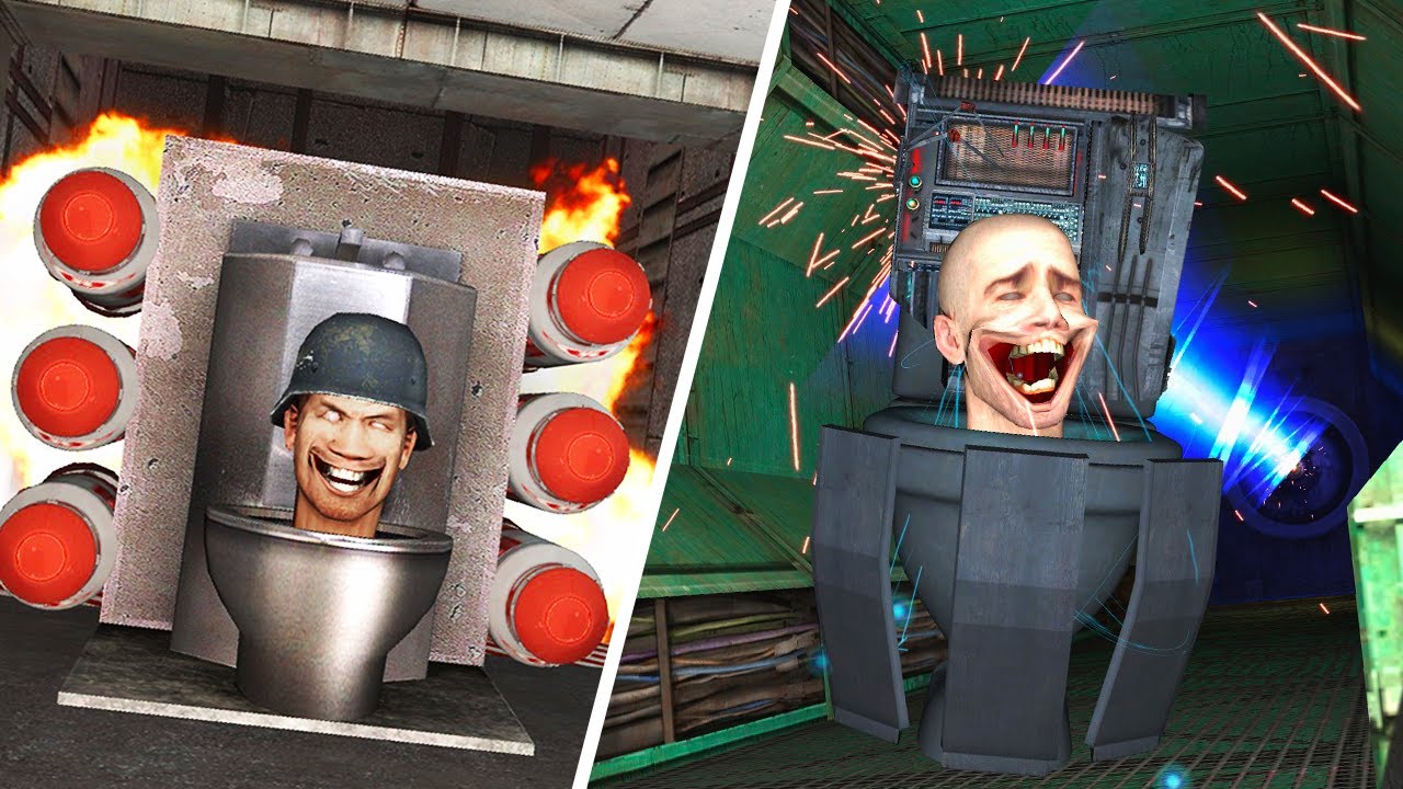 How the Toilets became Skibidi Toilets inside my Lab... - YouTube