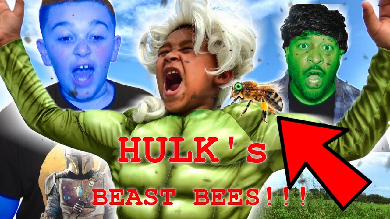 Hulk is Everywhere! Beast Bees Summer Swarm Takeover !!! - YouTube