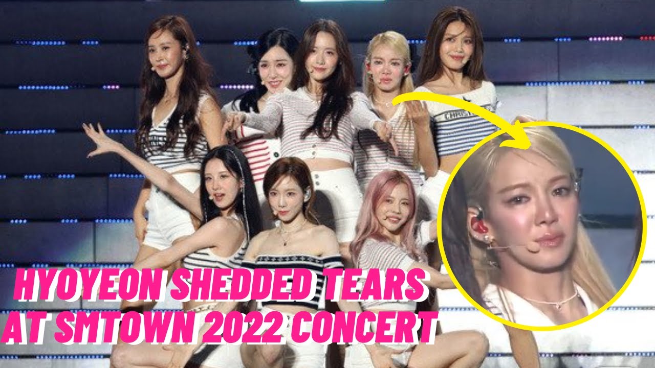 Girls’ Generation’s Hyoyeon shedded tears after the group’s performance ...