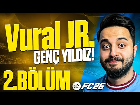 VURAL JR. GS ve BJK DEPLASMANINDA! EFSANE VOLE ATTIK! Fifa 2026 Oyuncu Kariyeri 2. Bölüm