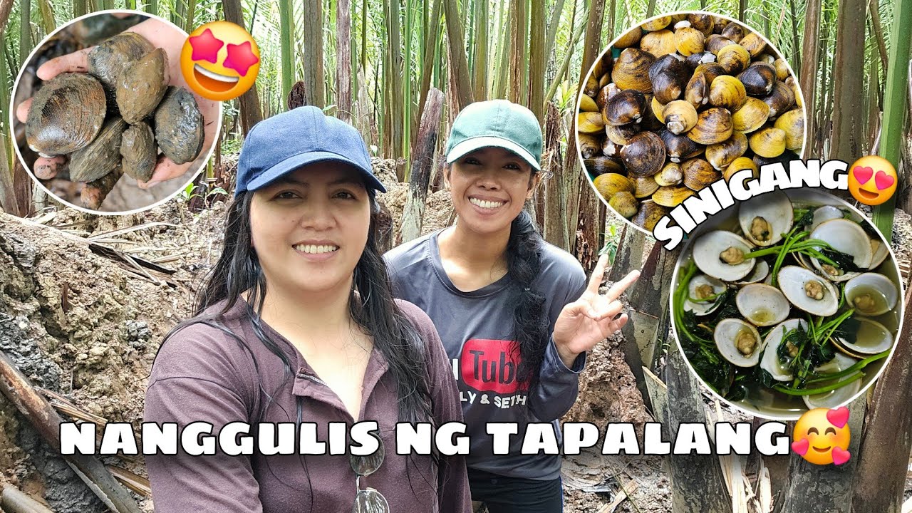 Nanggulis ng Tapalang | Sinigang na Tapalang for Lunch | Catch and Cook ...