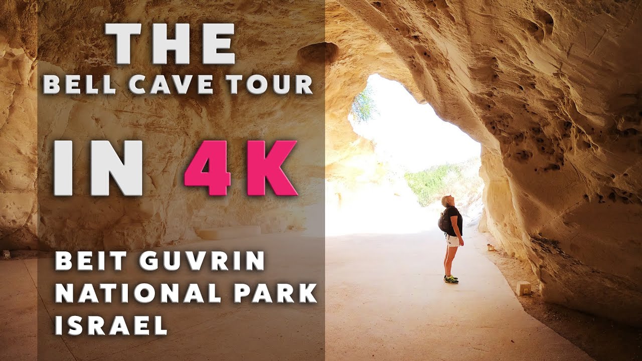 Video Tour of the Bell Caves Beit Guvrin National Park Israel in 4k ...