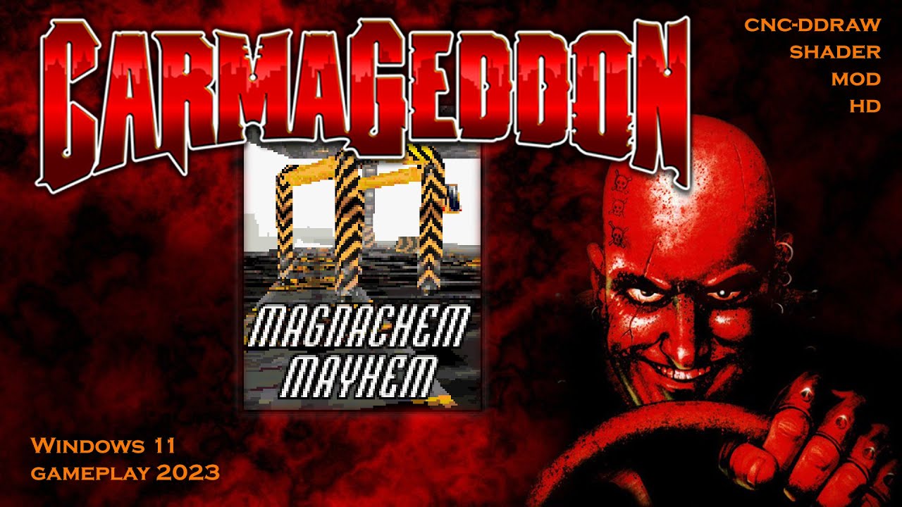 Carmageddon gameplay 2023 - 14 MagnaChem Mayhem - mod shader ddraw hd - YouTube
