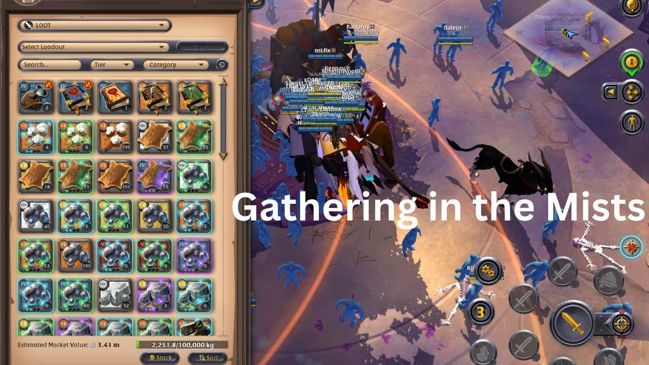 Gathering in the Mists | Legendary Wisp! | Albion Online - YouTube