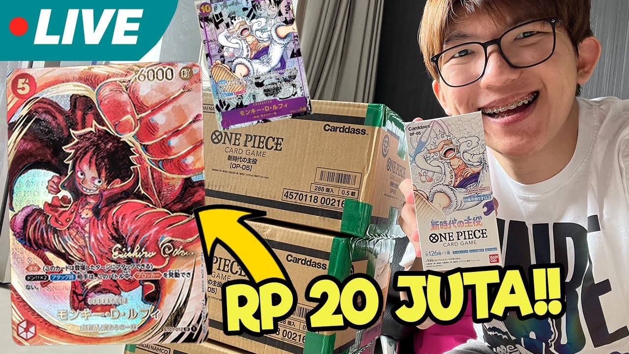 MENCARI KARTU TANDA TANGAN ODA-SENSEI SEHARGA 20 JUTA! Unboxing Kartu ...