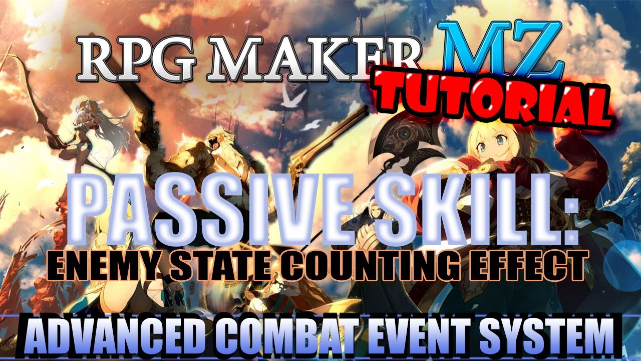 [RPG Maker] Passive Skill: Enemy State Counting Effect [Tutorial] - YouTube