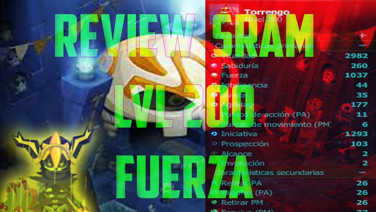 [DOFUS] Review Sram 200 Fuerza 11/6 - YouTube