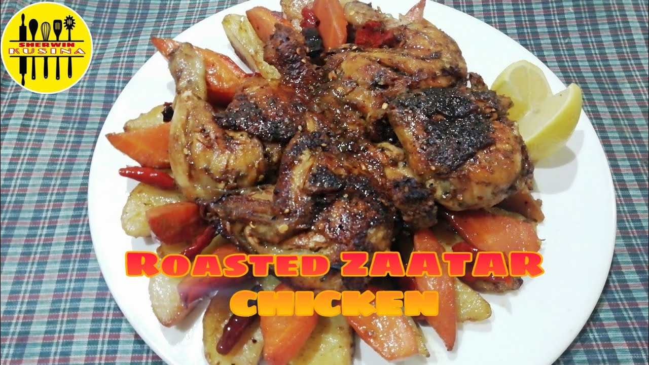 How to cook Zaatar Roasted Chicken - YouTube