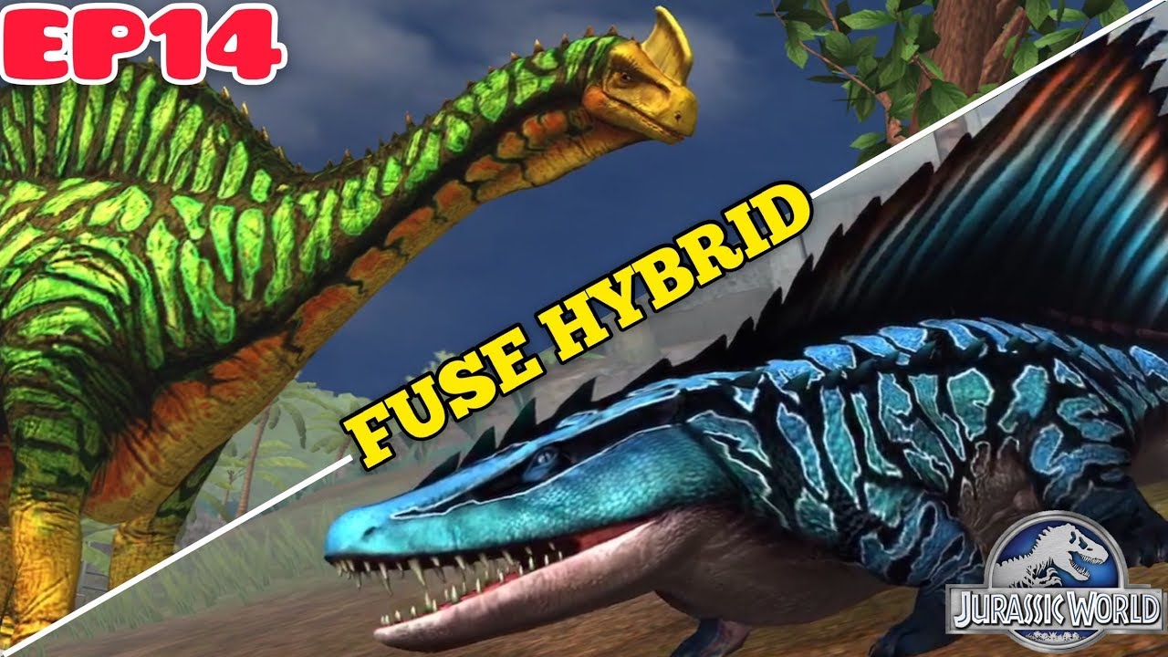 Jurassic World: The Game EP14 FUSE HYBRID LABYRINTHOSAURUS - YouTube
