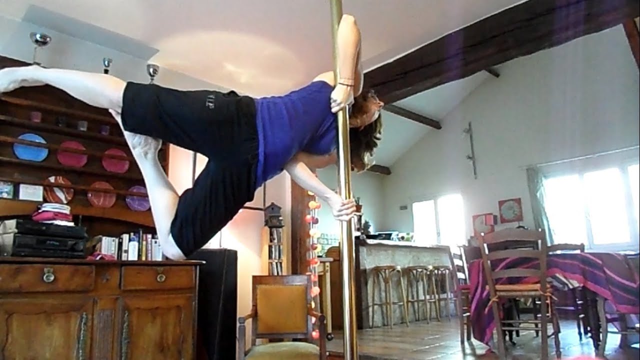 Pole Dance Tutorial Flag Intermediate Advanced Youtube